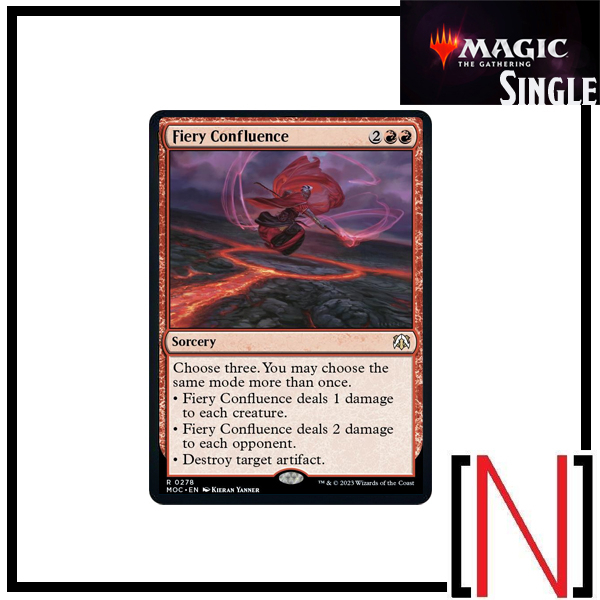 [MTG][Single][CMM] Fiery Confluence ระดับ Rare [ภาษาอังกฤษ] | Shopee ...