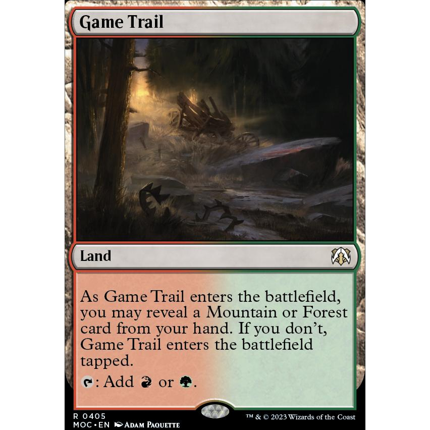 [MTG][Single][MOC][WHO] Game Trail ระดับ Rare [ภาษาอังกฤษ] | Shopee ...