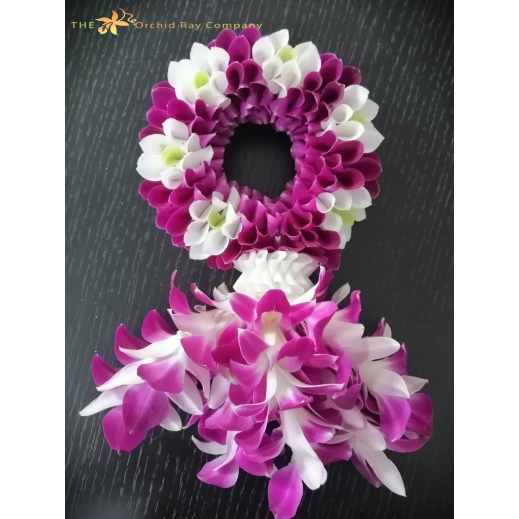 พวงมาลัยกล้วยไม้สดปลอดสารพิษ | Shopee Thailand