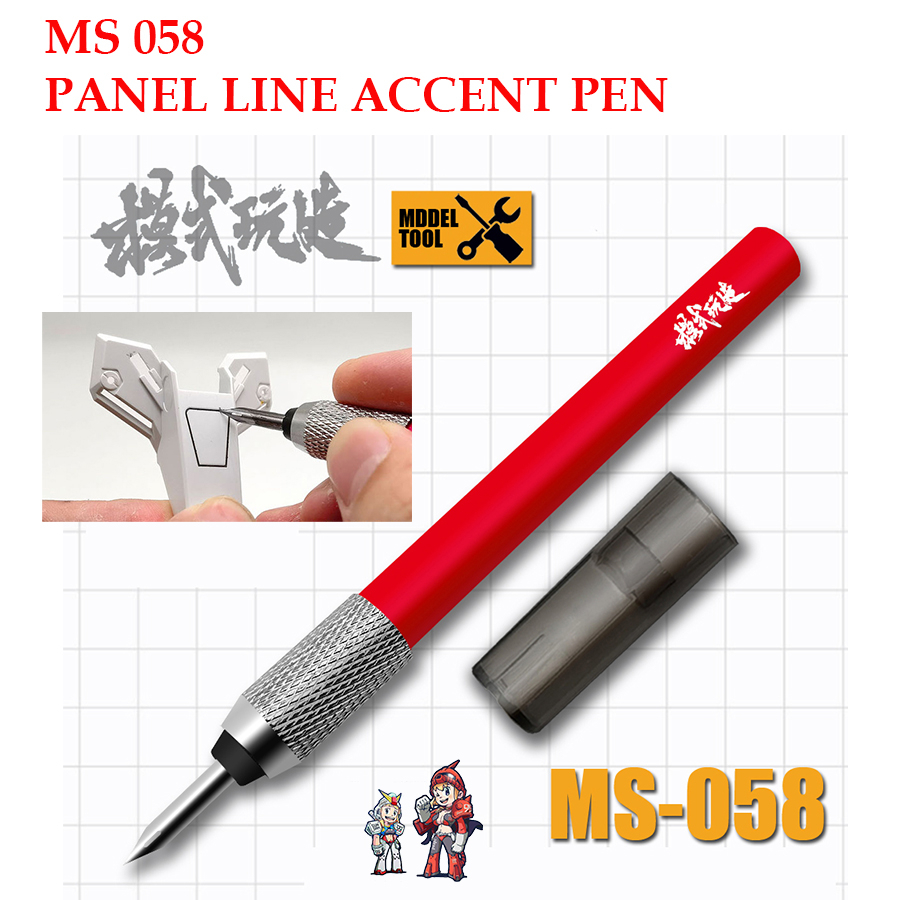 [MO SHI WAN ZAO] MS 058 PANEL LINE ACCENT PEN MS058 | Shopee Thailand