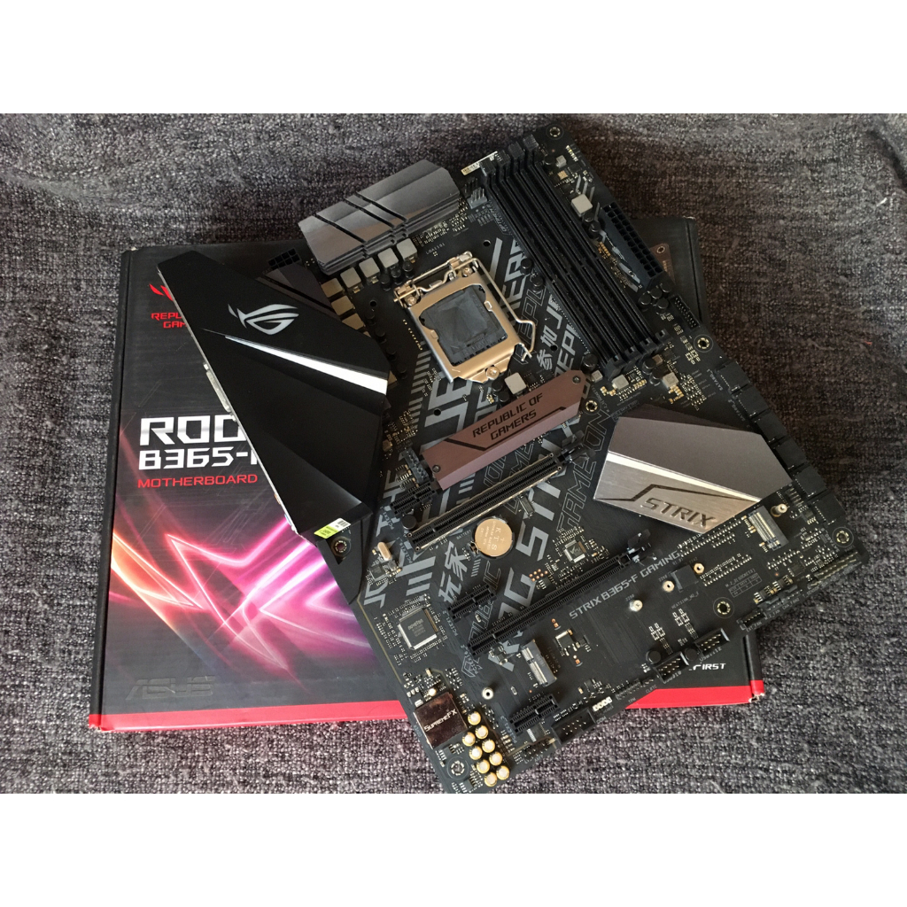 1151V2 Asus ROG STRIX B365-F GAMING M.2 2 ช่อง กล่องครบ | Shopee Thailand
