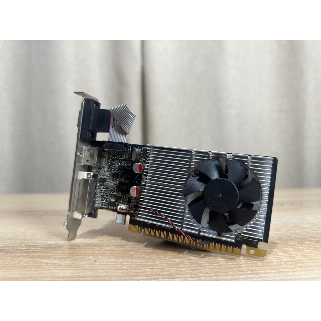 การ์ดจอ(graphic card) NVIDIA GEFORCE 605 (ไม่ต่อไฟเพิ่ม) 1 MONTH ...