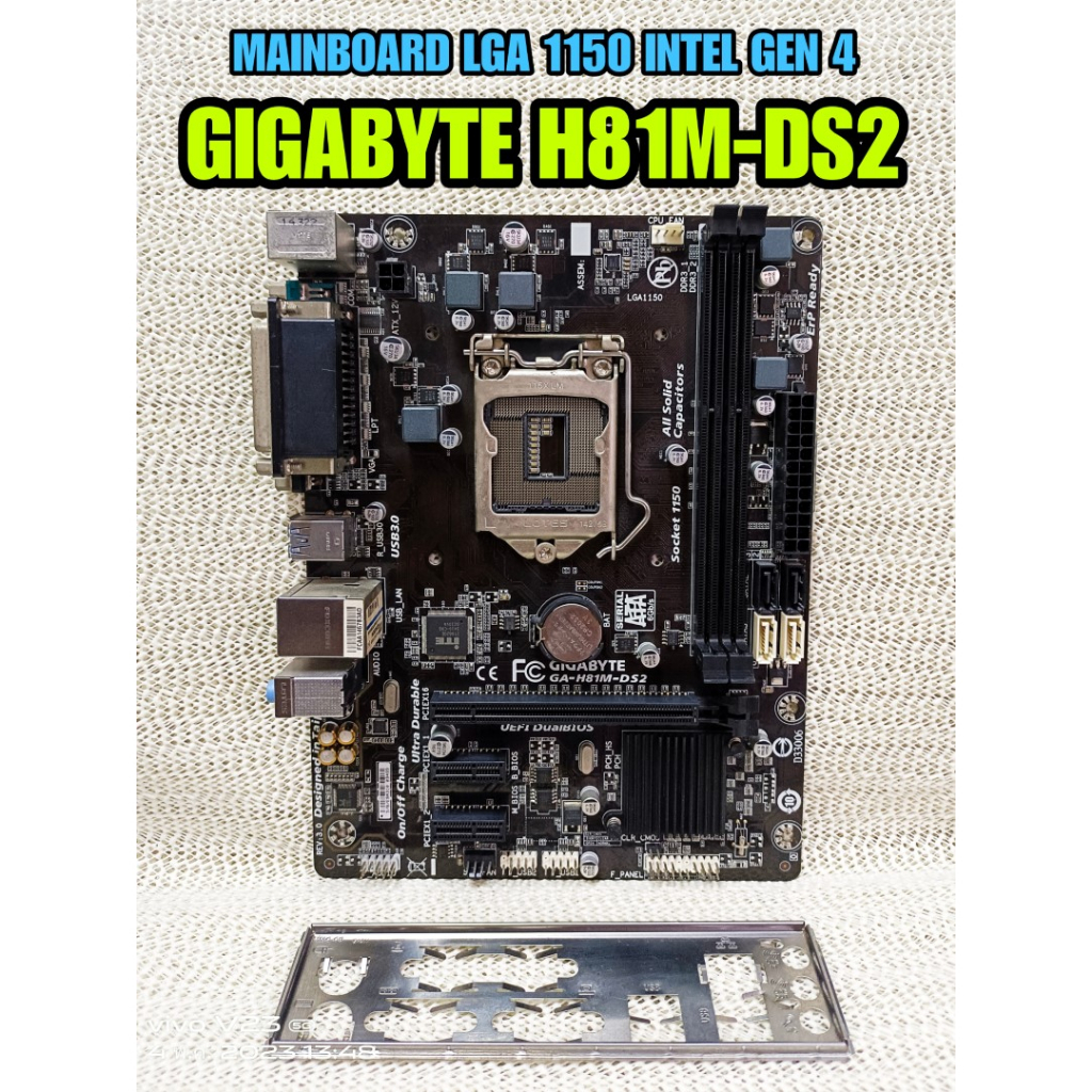 (ร้านในไทย) เมนบอร์ด 1150 รองรับ CPU INTEL GEN 4 ** มีของพร้อมส่งทันที ...