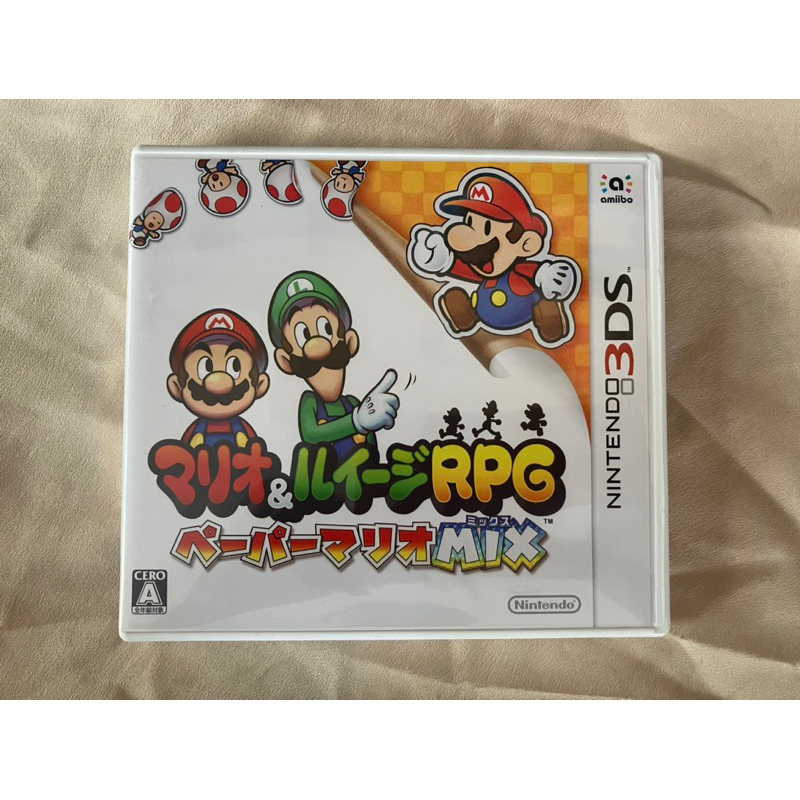 ตลับแท้ [3DS] Nintendo 3DS Mario RPG Mix สินค้าแท้ โซนญี่ปุ่น | Shopee ...