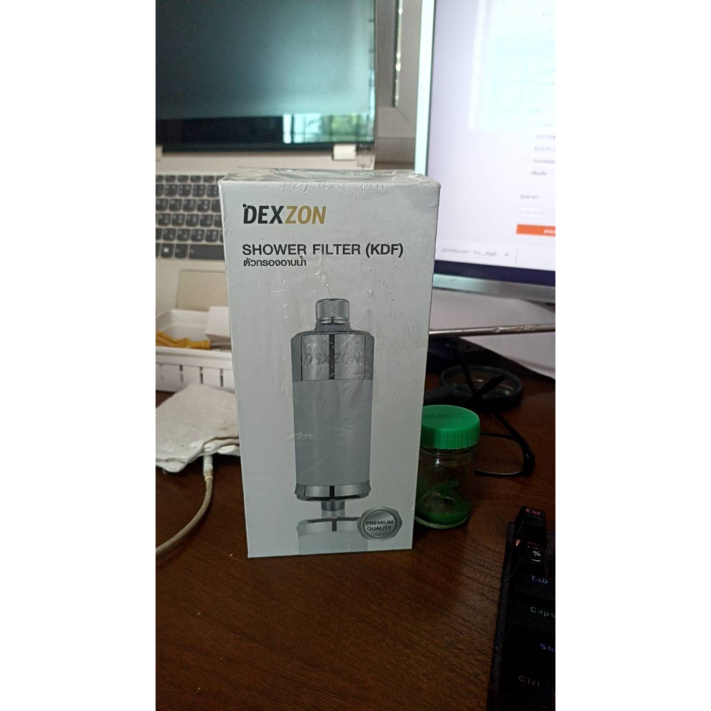 ตัวกรองอาบน้ำ DEXZON KDF ใหม่แกะกล่องแต่ขายราคามือสอง | Shopee Thailand