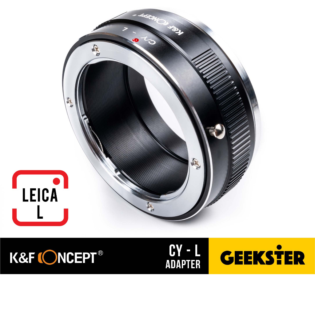 เมาท์แปลง K&F CY - Leica L / SL ( Contax Yashica - Leica SL / CL / Lumix S / S1 Lens Adapter ...