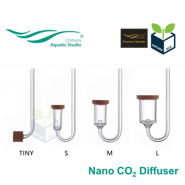 Chihiros Nano CO2 Diffuser ดิฟกระจายคาร์บอน (มีสินค้าพร้อมส่ง) | Shopee Thailand