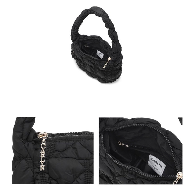 ( พร้อมส่ง ) CARLYN Bag Cozy สี gray / soft m สี black และ ash blue ...