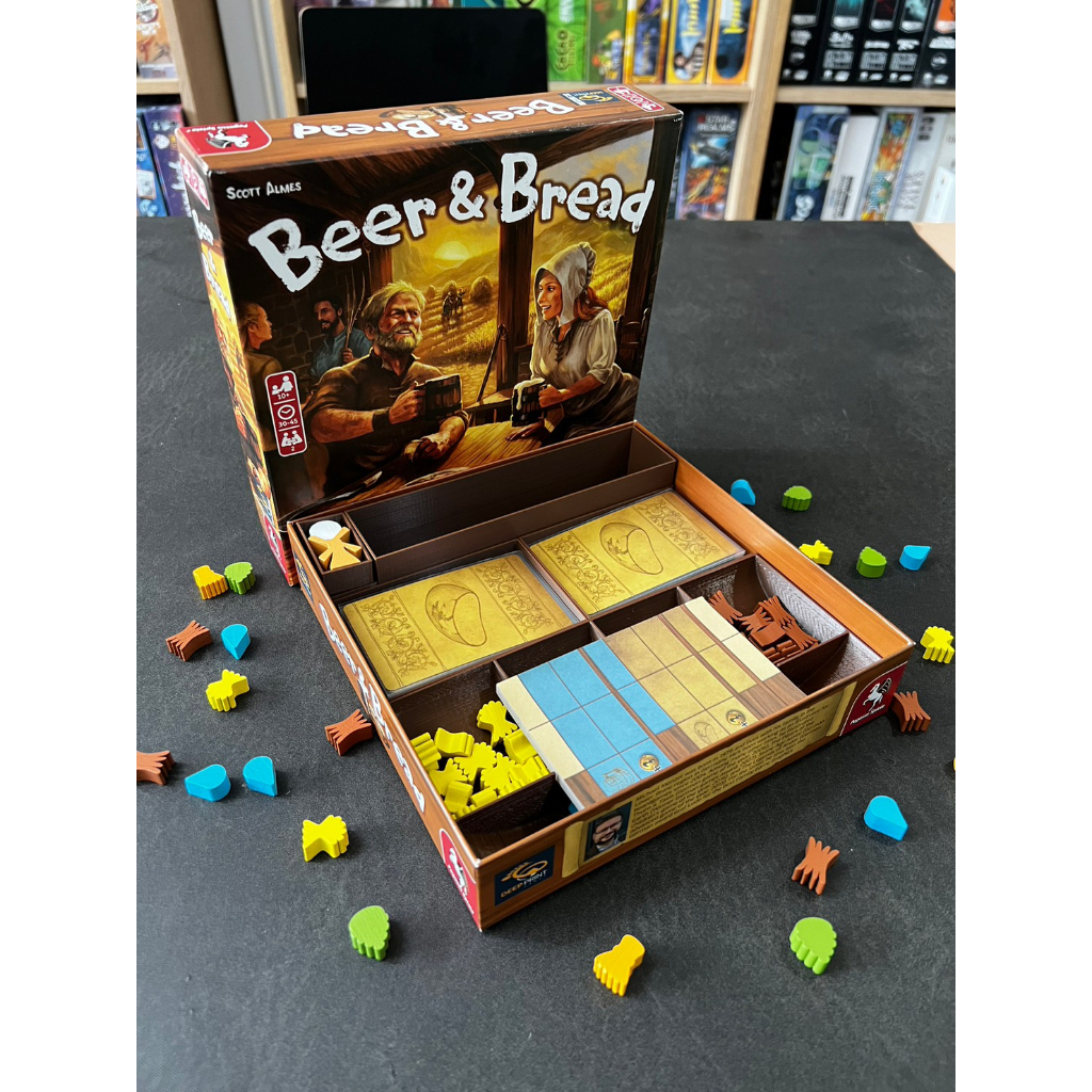 [Plastic] Beer & Bread Board Game[TH/EN]: Organizer - ชุดกล่องจัดเก็บ ...