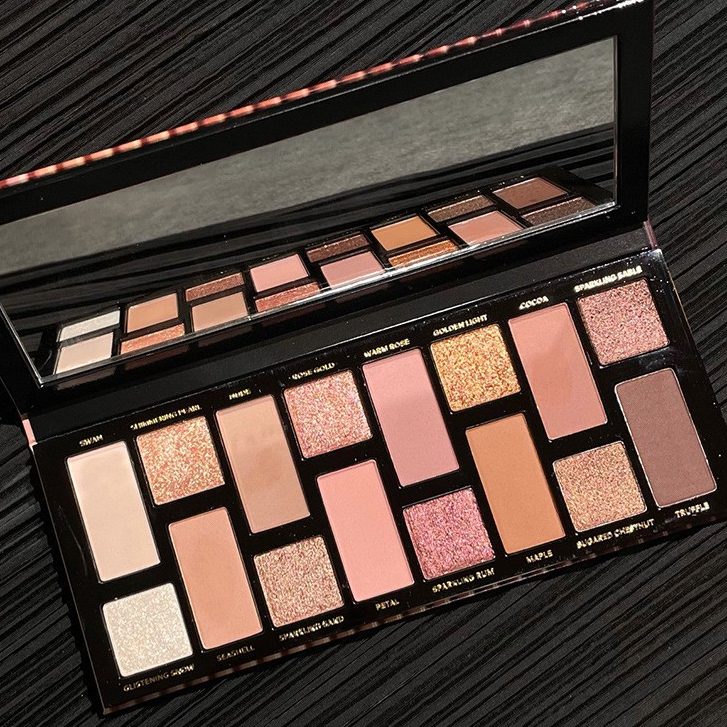 MYHO 030 พาเลทอายแชโดว์ทาตา 16 สี เนื้อใยไหม เนื้อแมทผสมชิมเมอร์ กลิตเต ...