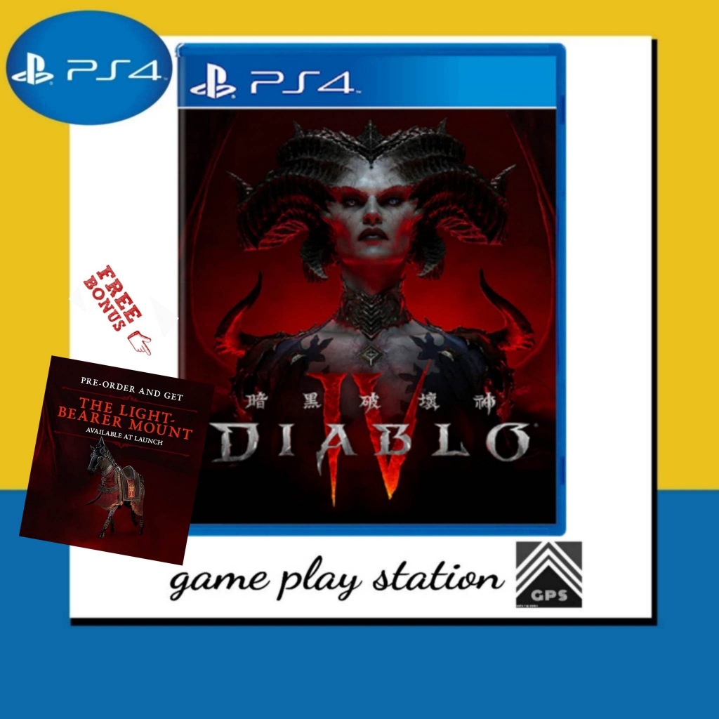 ps4 diablo iv + dlc ( english ) | Shopee Thailand
