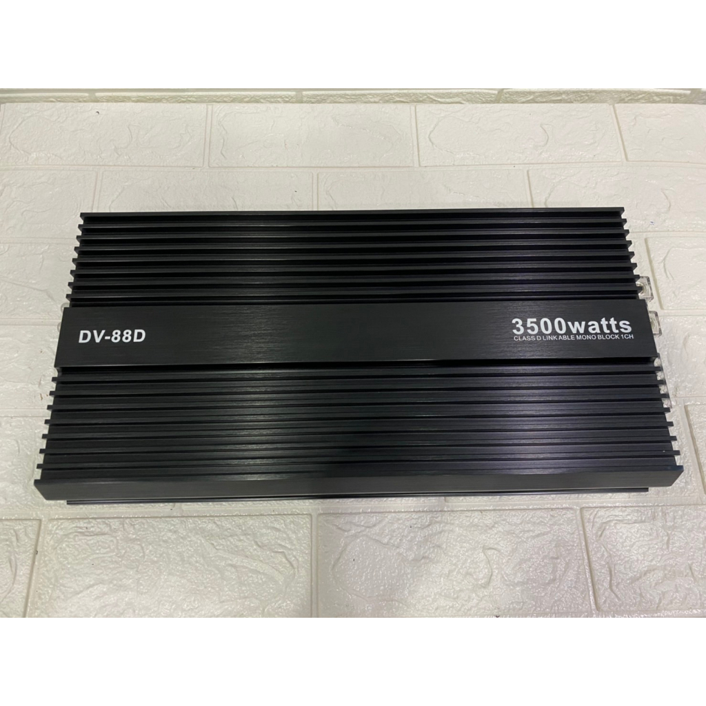 พาวเวอร์แอมป์รถยนต์ ขับซับเบส รุ่นDV-88D สุดยอดพาวเวอร์แอมป์คลาสดีกำลังขับ 3500W เบสแน่นๆแรงๆของ ...