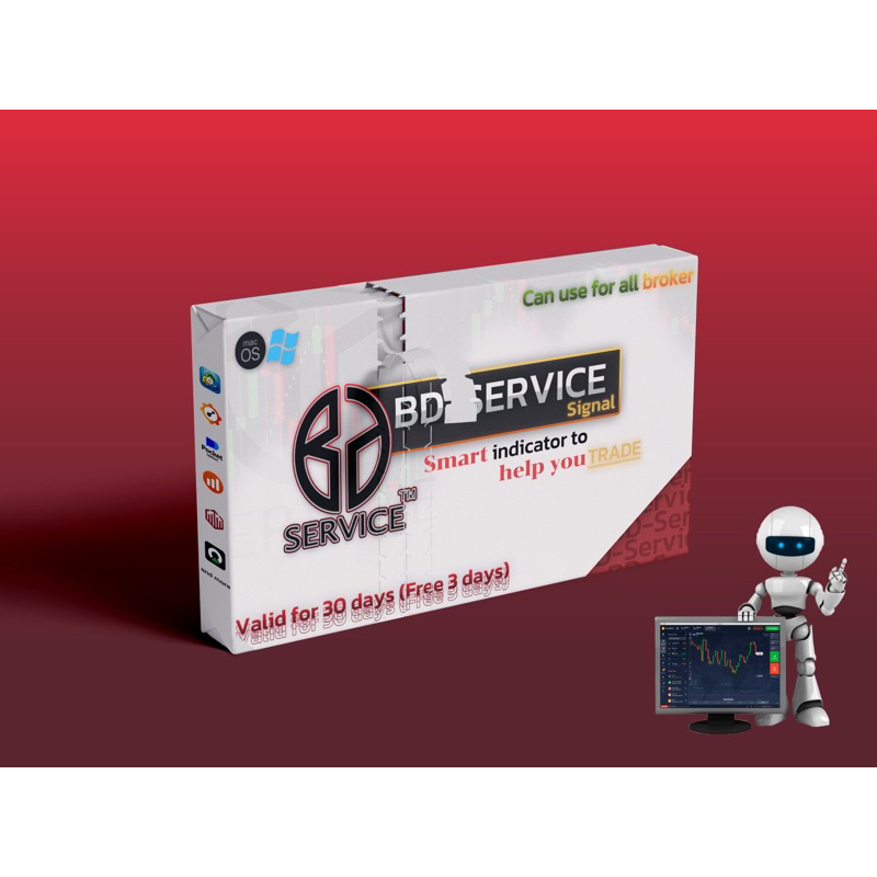 โปรแกรมช่วยเทรด ช่วยหาจุดซื้อขาย Indicator MT4 Signal BD Binary ใช้ได้ทุกโบรค ทุกวัน แบบราย 1 ...