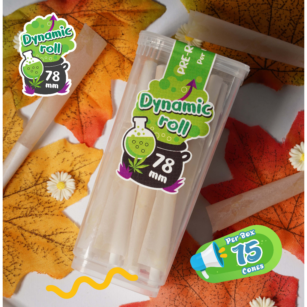 กระดาษโรสำเร็จ Dynamic Roll [กลิ่นวนิลลา] ขนาด 78mm 15ชิ้น | Shopee ...