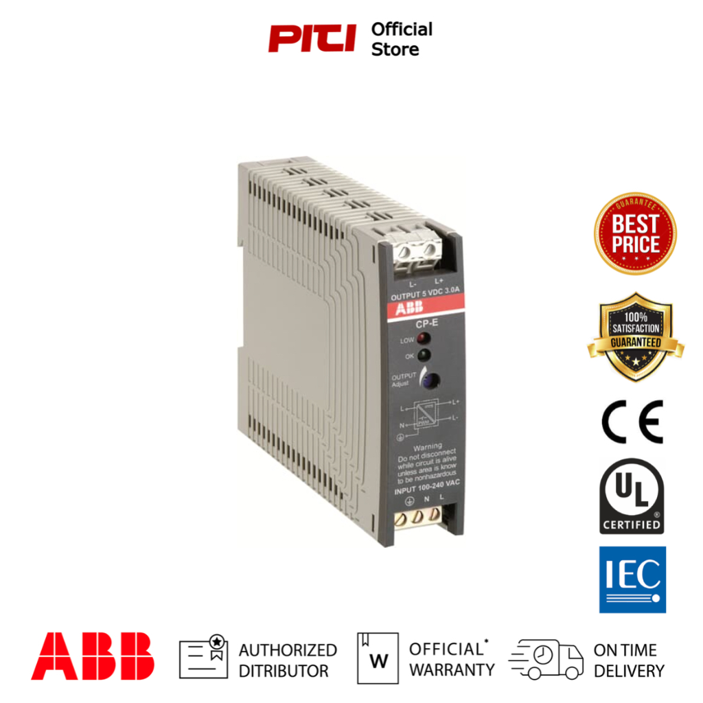 (Pre Order) ABB Power Supplies CP-E 5/3.0 3A 15W เพาเวอร์ซัพลลาย | Shopee Thailand