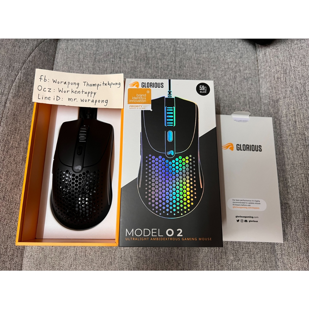 Glorious Model O2 - Wired Gaming Mouse | Shopee Thailand