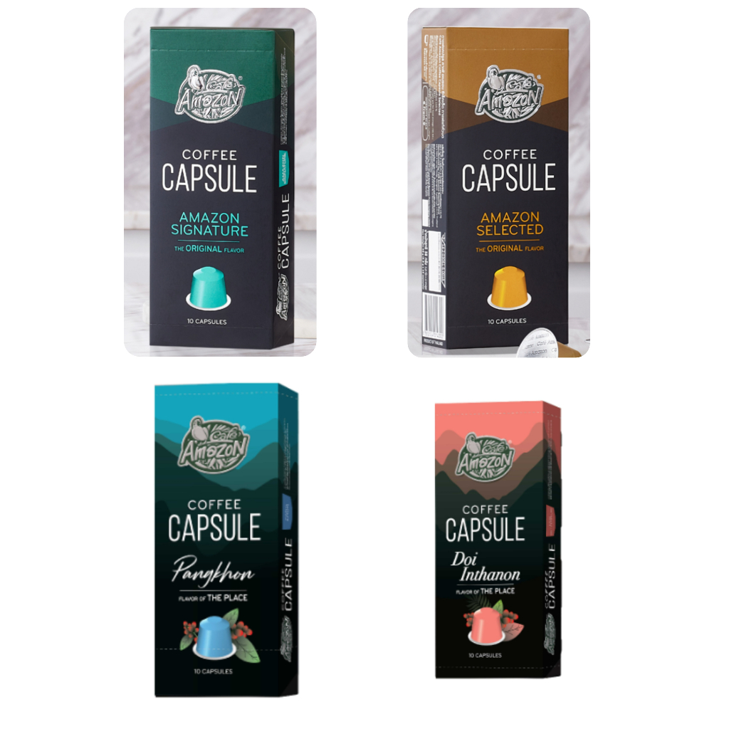 กาแฟแคปซูล Café Amazon Capsule | Shopee Thailand