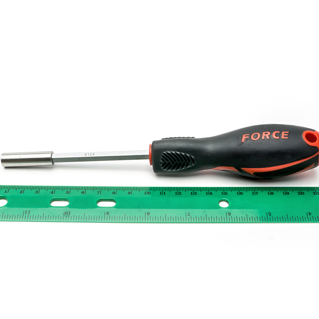 FORCE ด้ามไขควง ด้ามใส่ดอกไขควง ขนาด 1/4" หัวแม่เหล็ก 8144 | Shopee Thailand