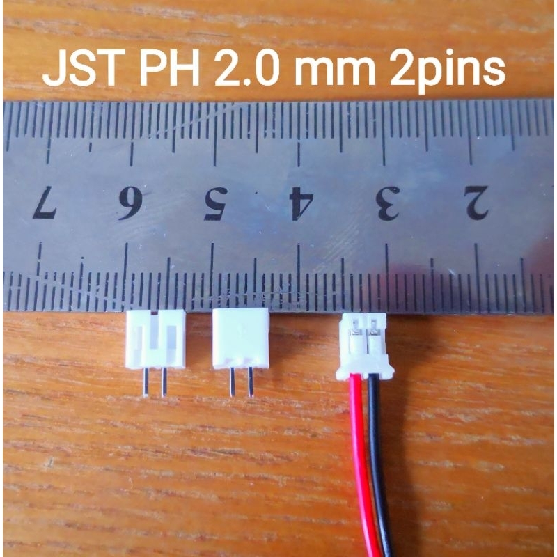 JST PH 2.0, plug ผู้, เมีย(Male, Female) | Shopee Thailand