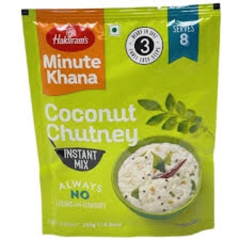 Haldiram Instant Coconut Chutney Mix 160g | Shopee Thailand