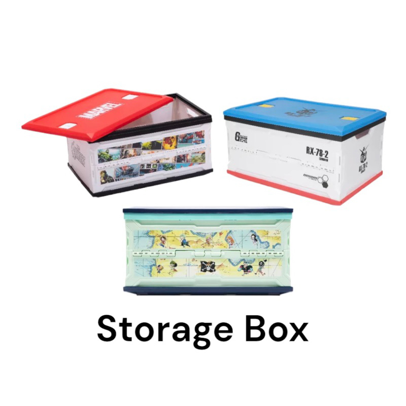 💥พร้อมส่ง💥 Storage Box IGNITE กล่องเก็บของมาร์เวล กันดัม วันพีช (marvel ...