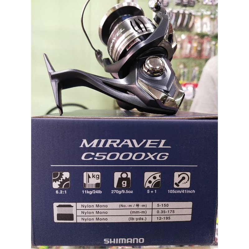 รอก Shimano miravel เบอร์ c5000XG | Shopee Thailand