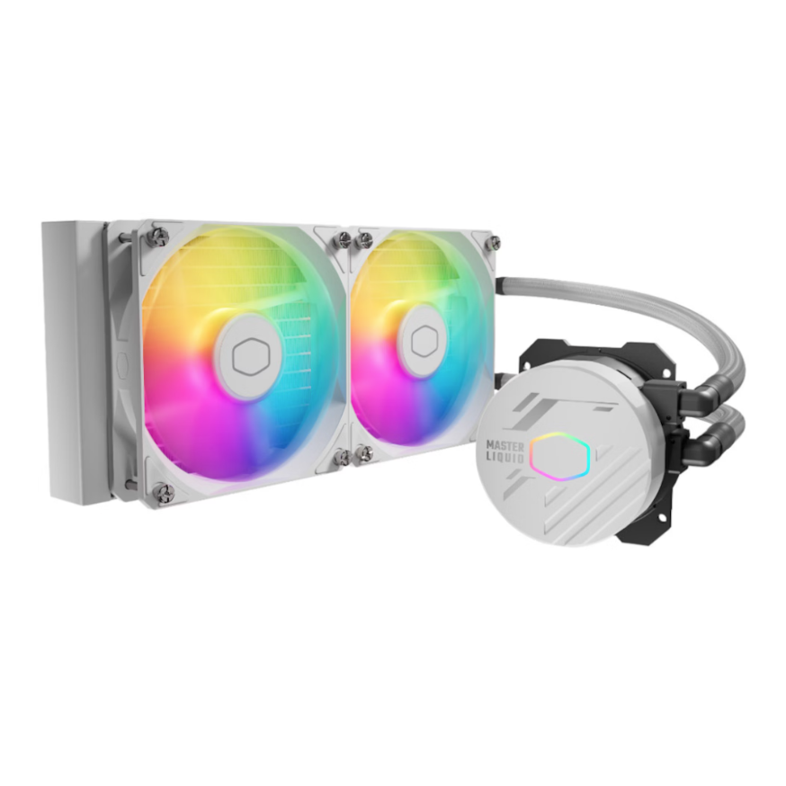 Cooler Master MasterLiquid 240L Core ARGB All In One Liquid CPU Cooler ...