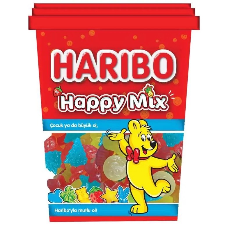Haribo Goldbears Happy Cola Happy Mix Berries 150-175 g. กัมมี่ เจลลี่ ...