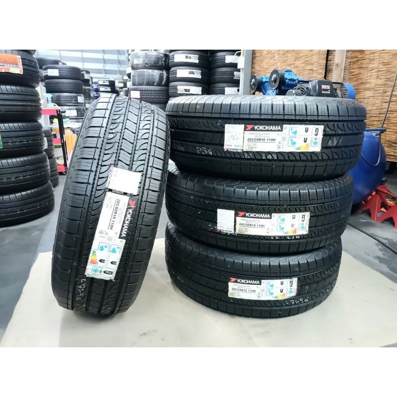 ยางใหม่ค้างปี 265/60R18 Yokohama Geolandar HT G056 ผลิตปี 2022 พร้อม ...
