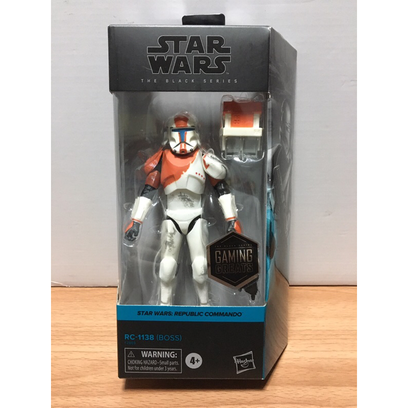 Hasbro Star Wars The Black Series RC-1138 Boss Republic Commando Gaming ...
