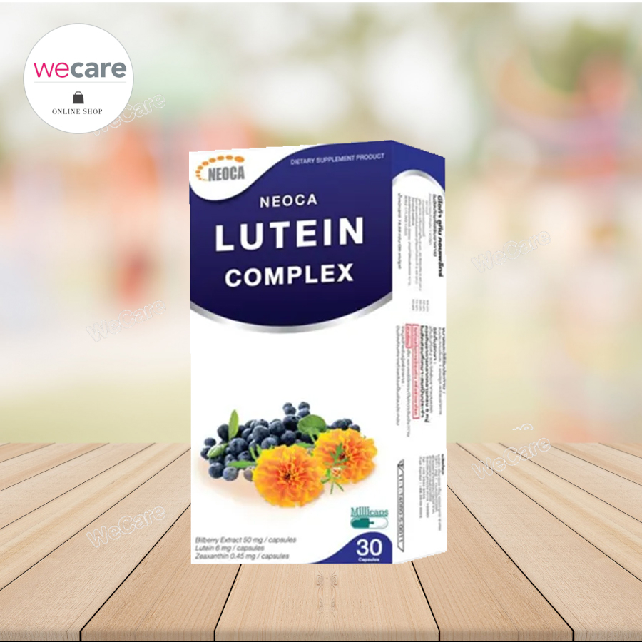 Neoca Lutein Complex 30เม็ด นีโอก้า ลูทีน คอมเพล็กซ์ อาหารเสริมดูเเล ...