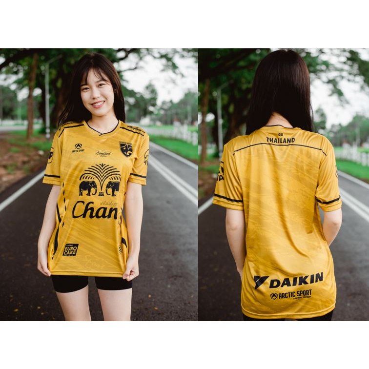 เสื้อกีฬา พิมพ์ลายแฟชั่น คอวี AV.002 ใส่ได้ทั้งชายและหญิง | Shopee Thailand