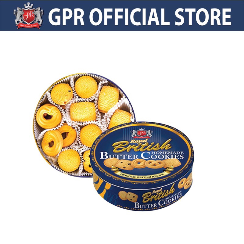 GPR Royal British Butter Cookies 340g | Shopee Thailand