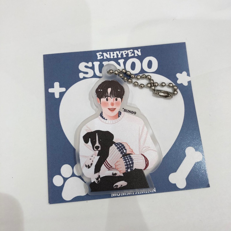 Acrylic Keychain พวงกุญแจ Enhypen & Dog เอ็นไฮเพน เอนไฮเพน Heeseung Jay ...