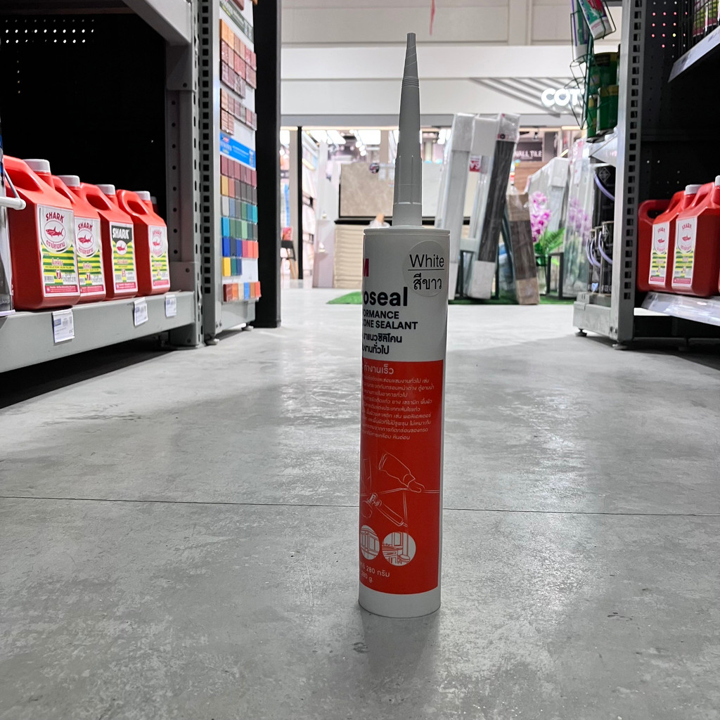 กาวซิลิโคน 3M PROSEAL Silicone Sealant กาวซิลิโคน ซิลิโคน ซีลแลนท์ ...