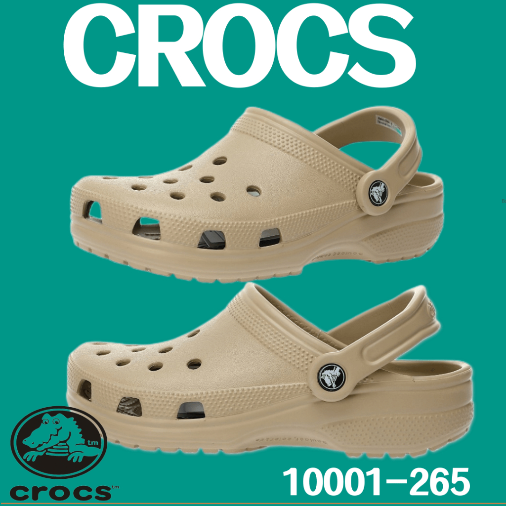 รองเท้าแตะ Crocs Classic Clogs 10001.รองเท้าแตะชายหาดลุยน้ำ รองเท้าแตะ ...