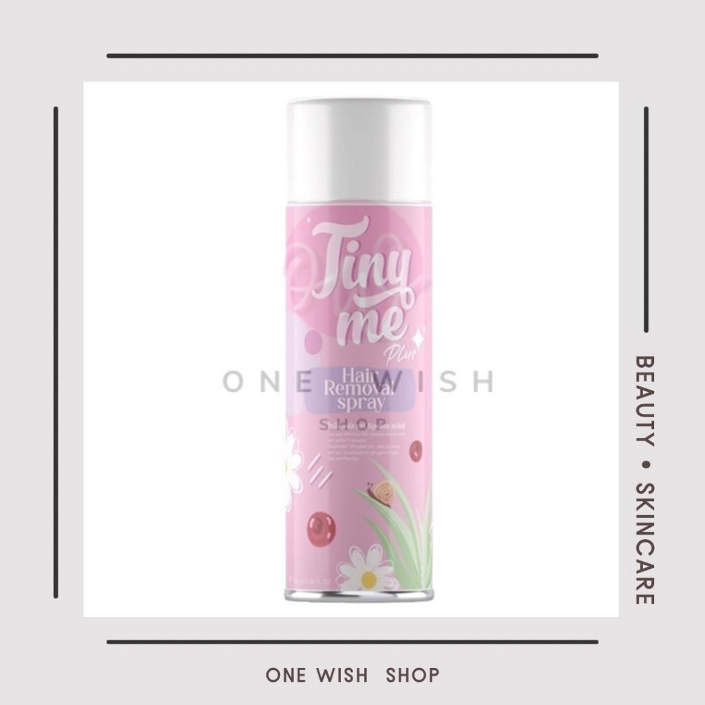 (100ml.) ไทนี่มี พลัส มูสกำจัดขน Tiny Me Plus Hair Removal Spray | Shopee Thailand