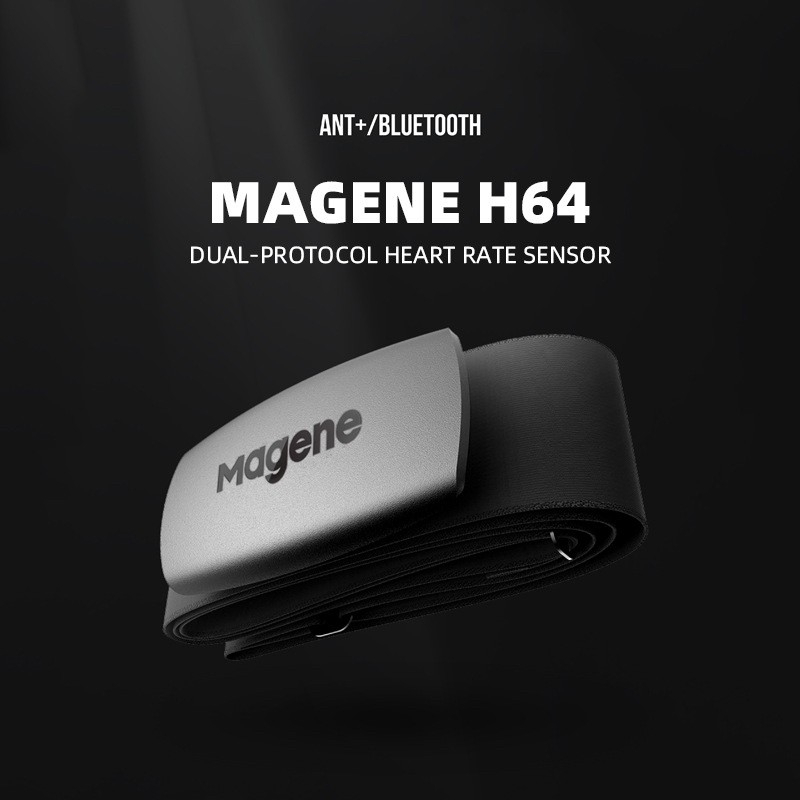 MAGENE H64 เซนเซอร์วัดหัวใจ เชื่อมต่อผ่าน Bluetooth/ANT+ | Shopee Thailand
