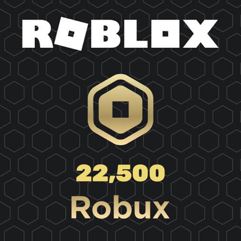Roblox อัพเดตแล้ว‼️ Robux 4500/ 10,000/22,500 เติมเงินให้ | Shopee Thailand