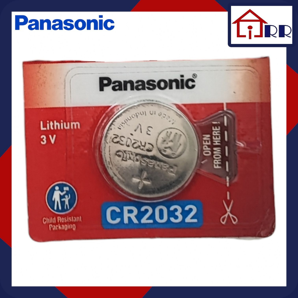 ถ่านกระดุม Panasonic CR1220 CR1616 CR1620 CR1632 CR2016 CR2025 CR2032 ของแท้ | Shopee Thailand