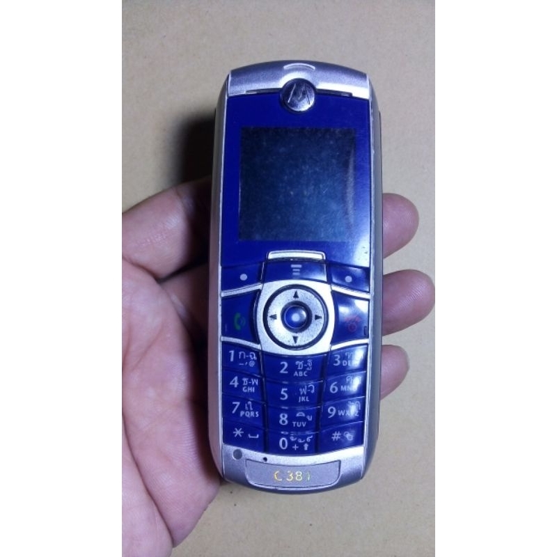 Motorola C381 มือถือเก่าปุ่มกด | Shopee Thailand