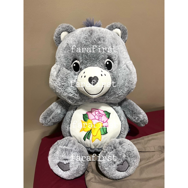 Carebears สีเทา 45cm Grams bear | Shopee Thailand