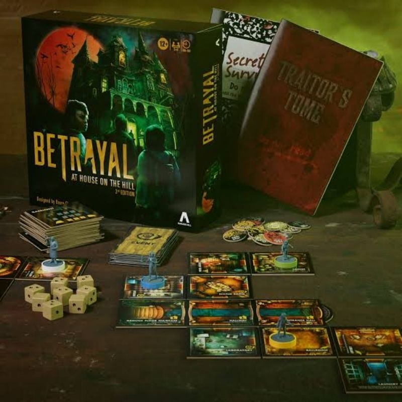 Betrayal House on the hill 3rd edition ของแท้ มีสินค้าเลย | Shopee Thailand