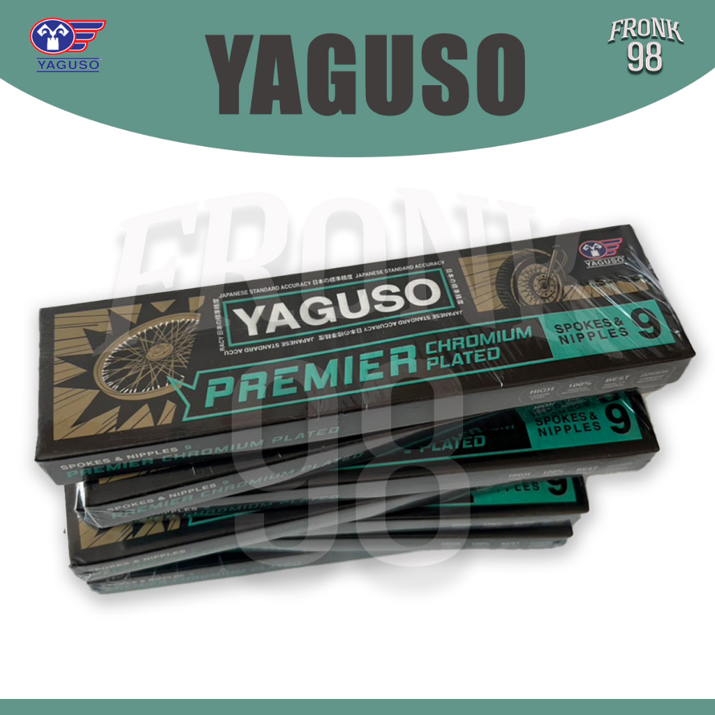 YAGUSO ซี่ลวดชุบโครเมี่ยม เบอร์ 9 : มีหลายขนาดให้เลือก | Shopee Thailand