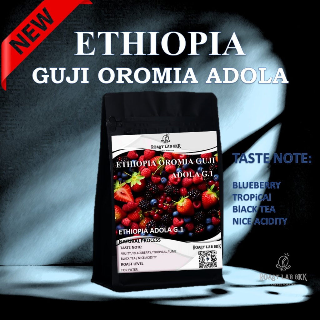 Roast Lab Bkk เมล็ดกาแฟคั่ว Ethiopia Oramia Guji Adola G.1 | Shopee Thailand