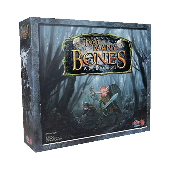 Too Many Bones : A Dice Builder RPG (EN) บอร์ดเกม Boardgame | Shopee ...