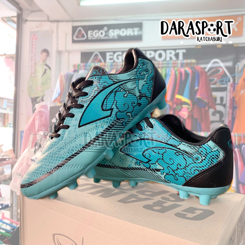 พร้อมส่ง เบอร์ 33-36 รองเท้าฟุตบอล สตั๊ดเด็ก หิมพานต์ แกรนด์สปอร์ต ...