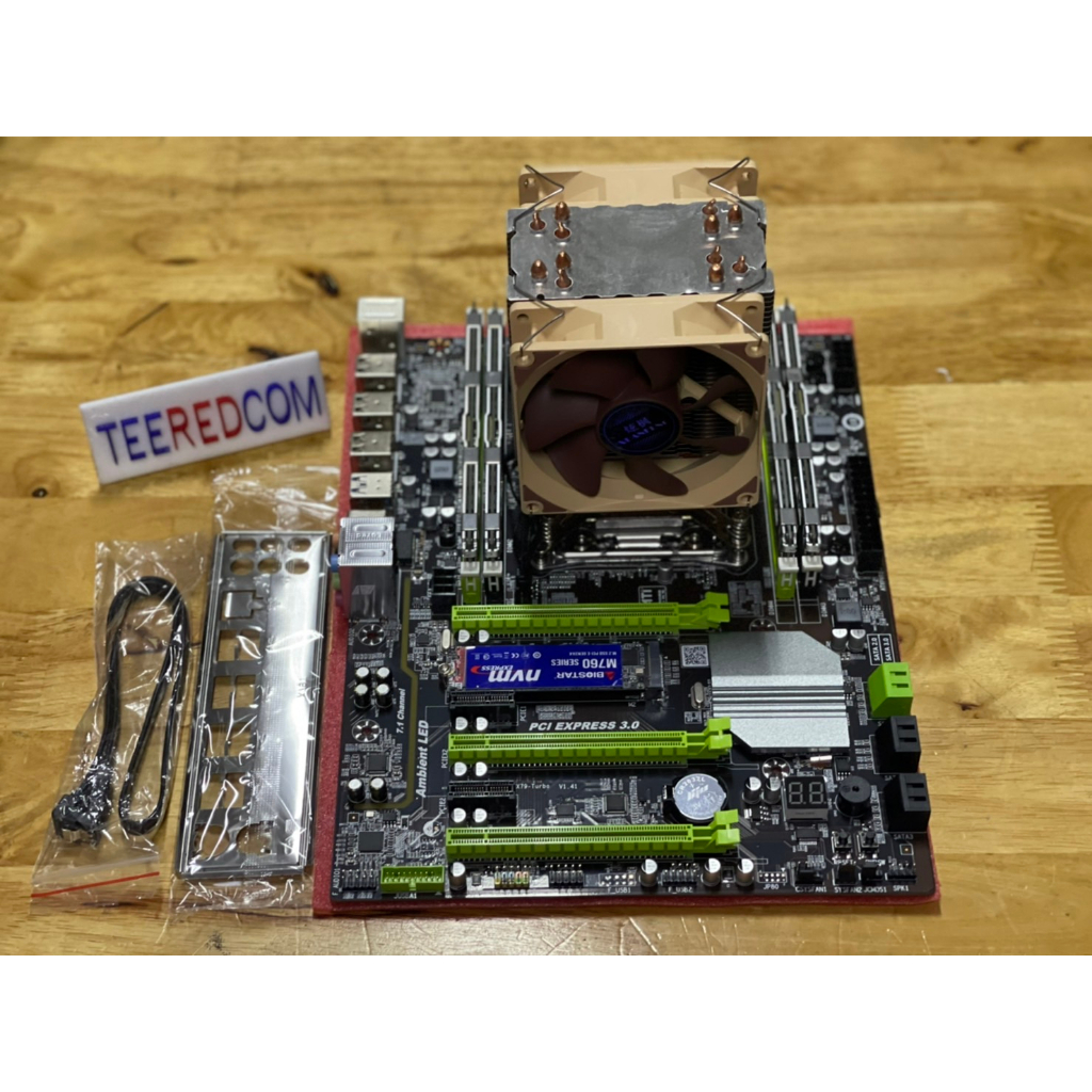 ชุดxeon mb x79 Nvme +cpu intel xeon e5 2667v2 8คอ16เทรด 3.3-4.0GHZ+Ram ...