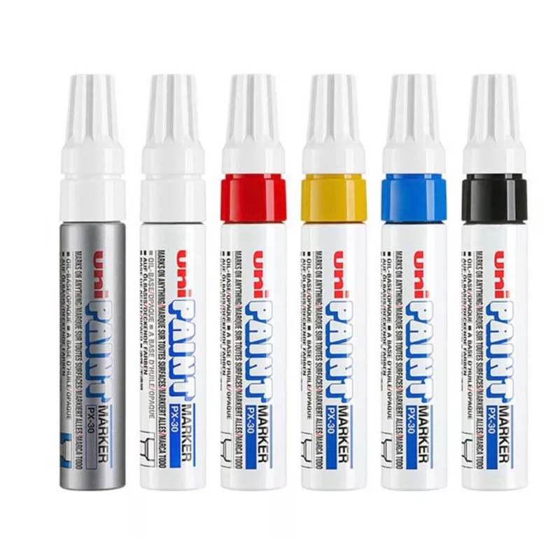 ปากกาเพ้นท์ “UNI” PX-30 (หัวตัด 4.0-8.5 mm. ขึ้นอยู่กับองศาการเขียน ...