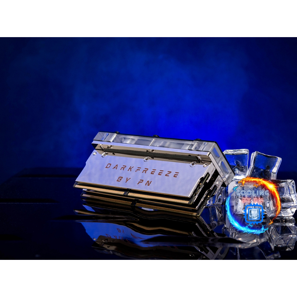 RAM Heatsink DDR4/DDR5 DRAK FREEZE BY PN ฮีตซิงค์แรม/พร้อม Water Block ...